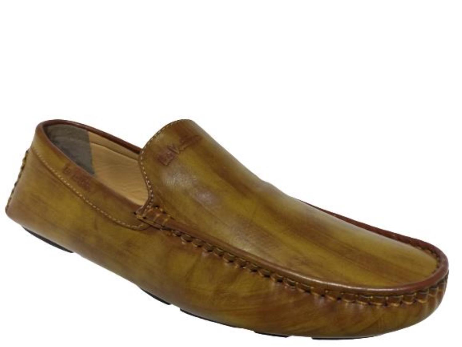 Lee Vuitton Brand Men's C-26 Slipons Casual Loafer Shoes (Tan) :: RAJASHOES