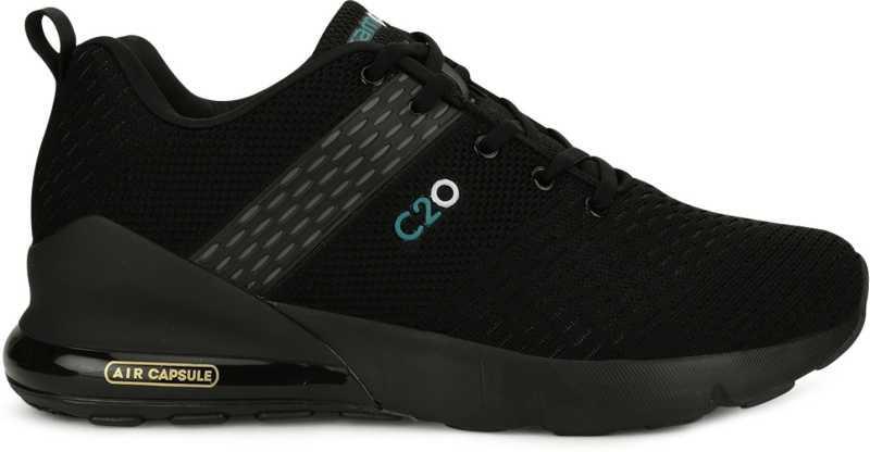 Campus Brand Men's Baleno Laced Sports Shoes 9G-732 (Black/T.Blue ...