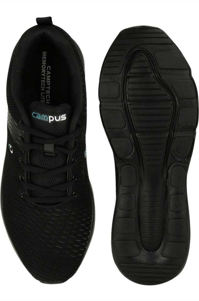 Campus Brand Men's Baleno Laced Sports Shoes 9G-732 (Black/T.Blue ...