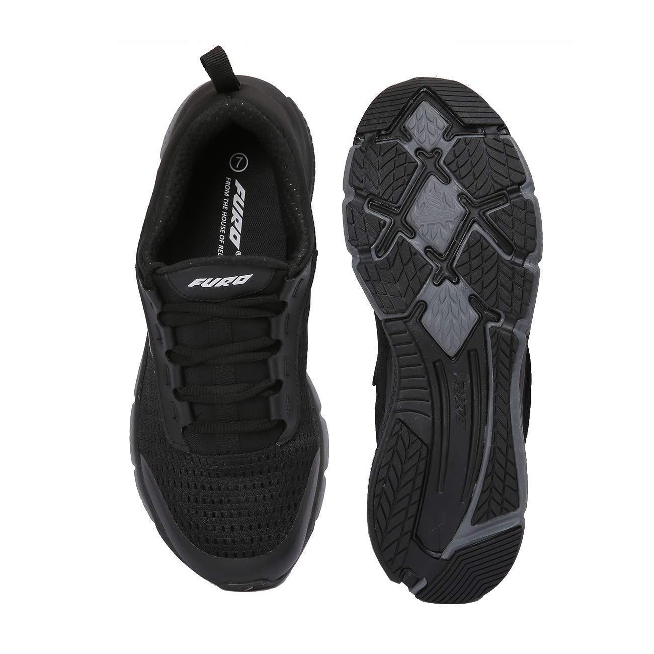 Furo by Red Chief Men's Running Sports Shoes R1018 (Black) :: RAJASHOES