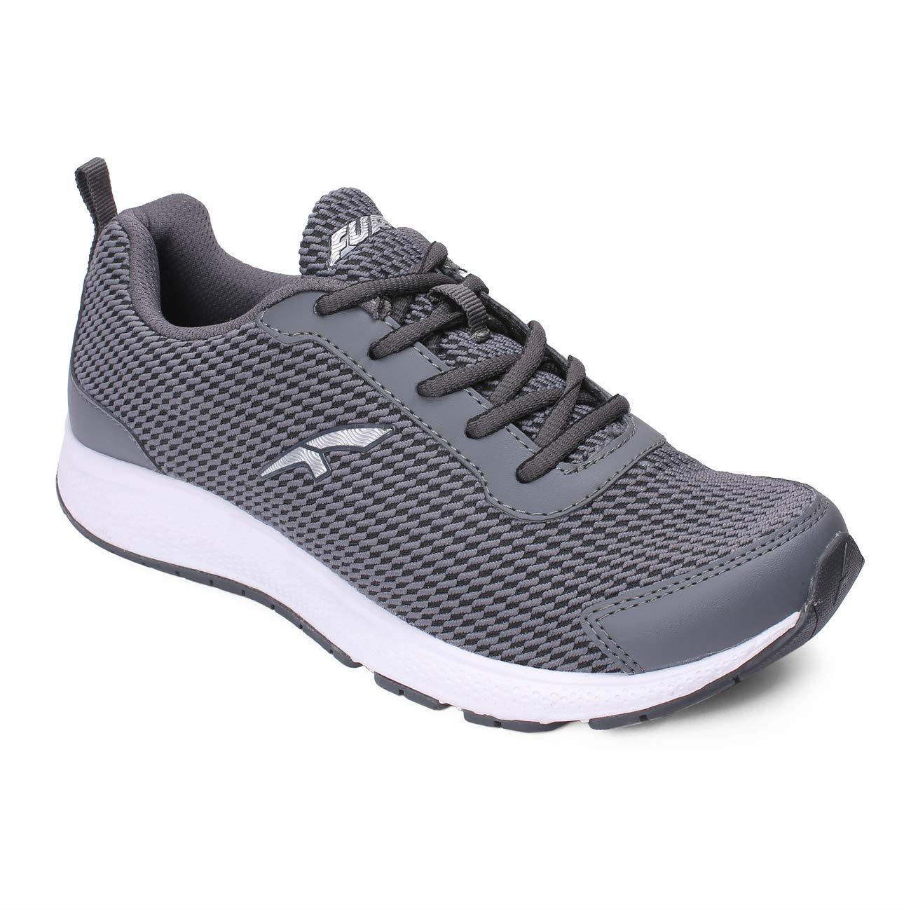 FURO by Red Chief Men's Running Sports Shoes R1031 (Grey) :: RAJASHOES