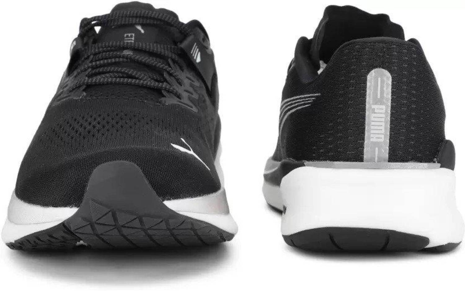 Puma Brand Mens Eternity Nitro Running Sports Shoes 194681 02 (Black ...