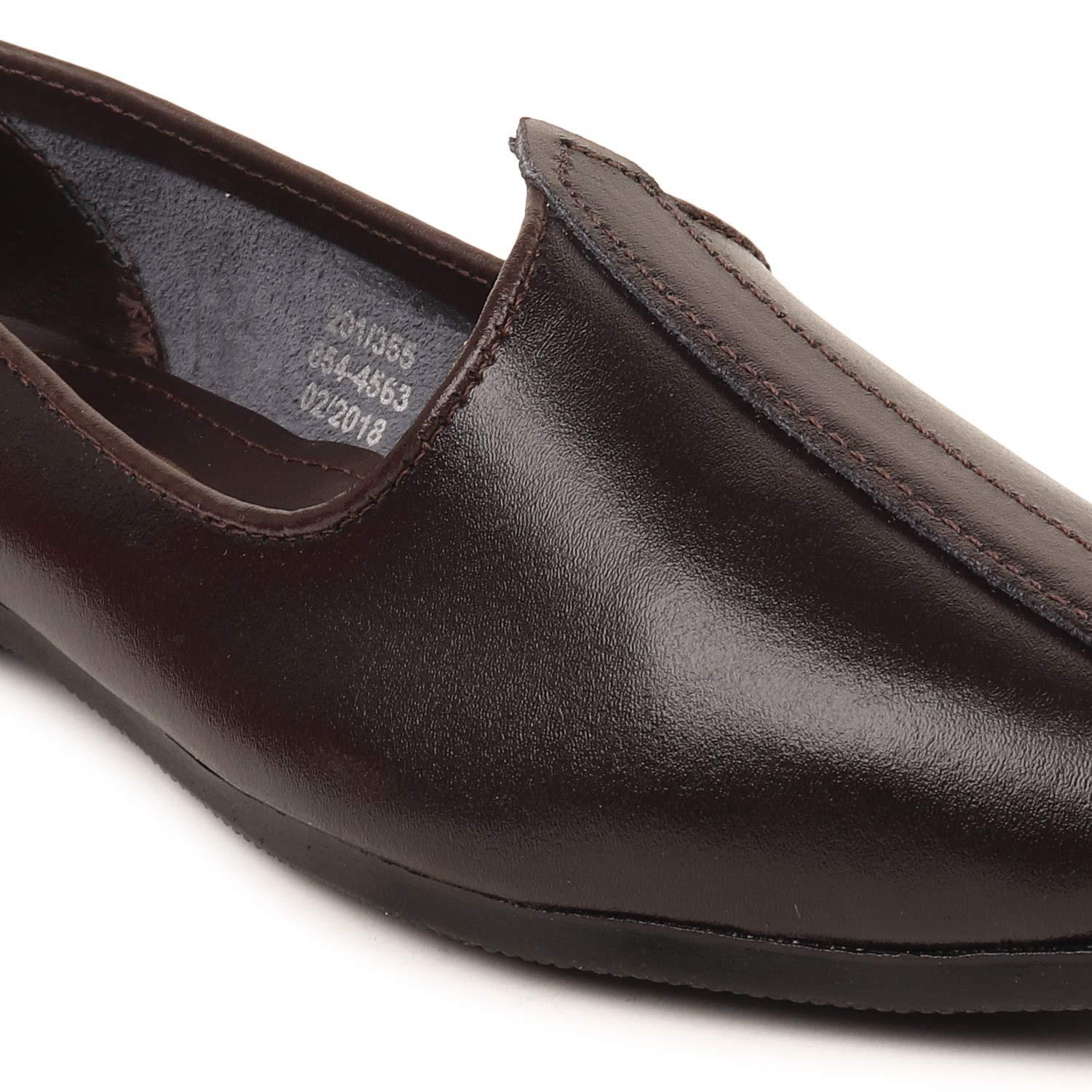 Bata Brand Men's Jalsa 854-4563 Slipons Formal Shoes (Brown) :: RAJASHOES
