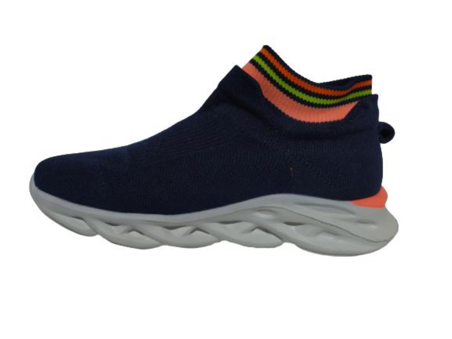 Calcetto Brand Women's CLT-9808 Slipons Sport Shoes (Navy) :: RAJASHOES