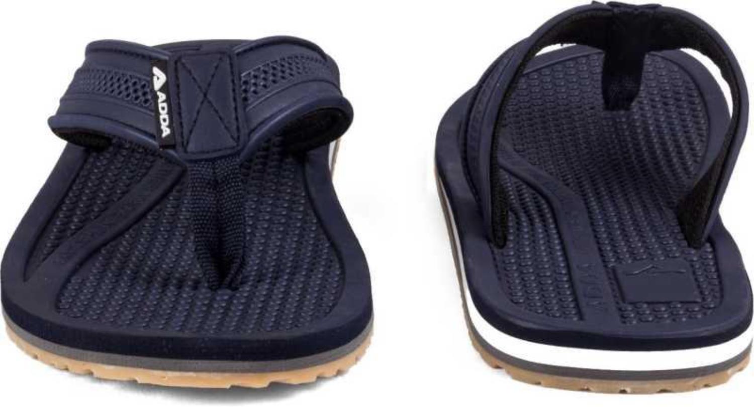 Adda Brand Men's Fitness-1 Flipflop Slippers (Navy) :: RAJASHOES
