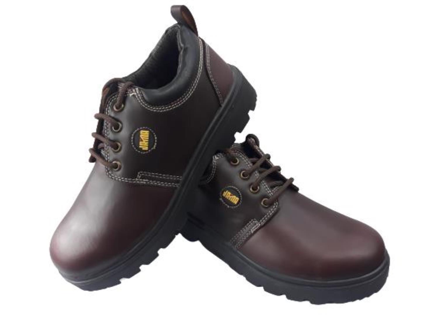 JAMA BRAND MENS LEATHER SAFETY SHOES JS-087 OLYMPIA STEEL TOE / OIL ...