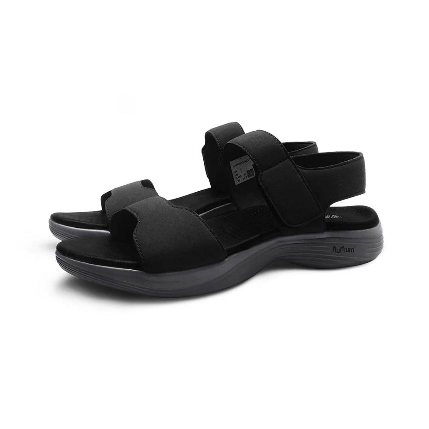 HAPPENSTANCE Brand Womens ADA - Midnight Black, 4 Casual Soft Bounce ...